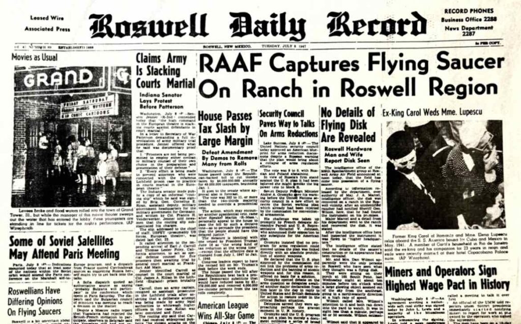 Famous Roswell UFO Incident Celebrates 75th Anniversary - The Debrief